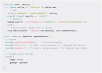 JavaScript Modules - Cheat Sheet and Comparison | Joshua's Docs